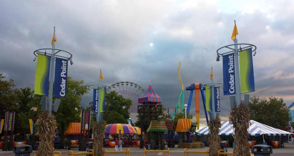 Photographing Cedar Point, Sandusky, Ohio