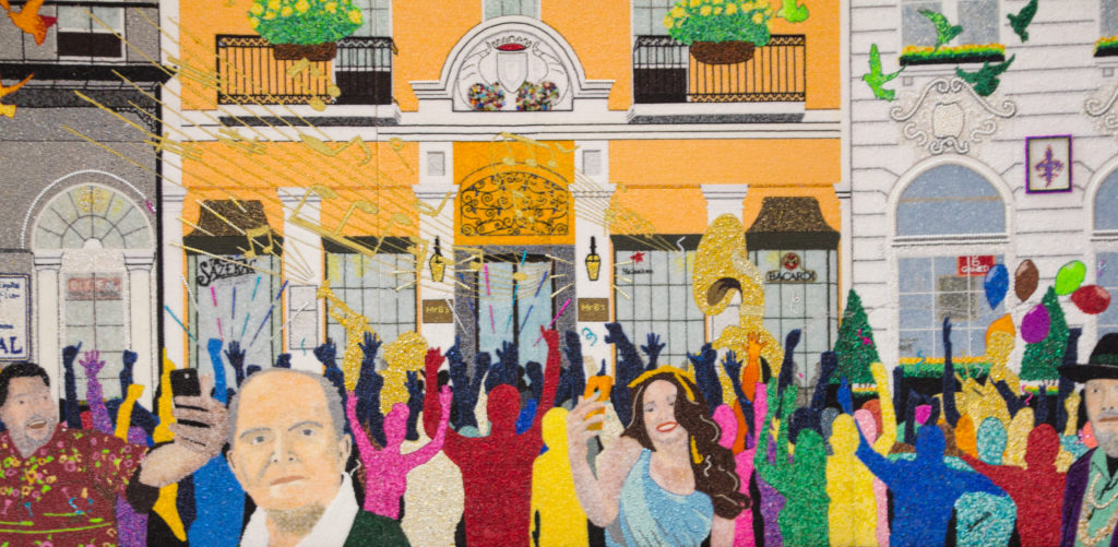 Indiana Bead Town Mural Aiming for World Record – And You Can Help